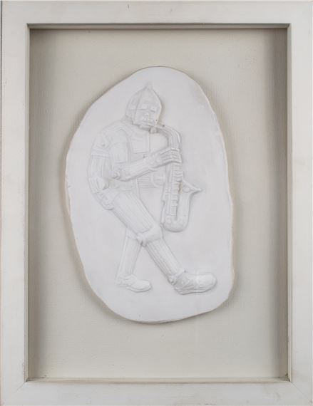 Eduardo Paolozzi | Robot Playing the Saxophone | MutualArt