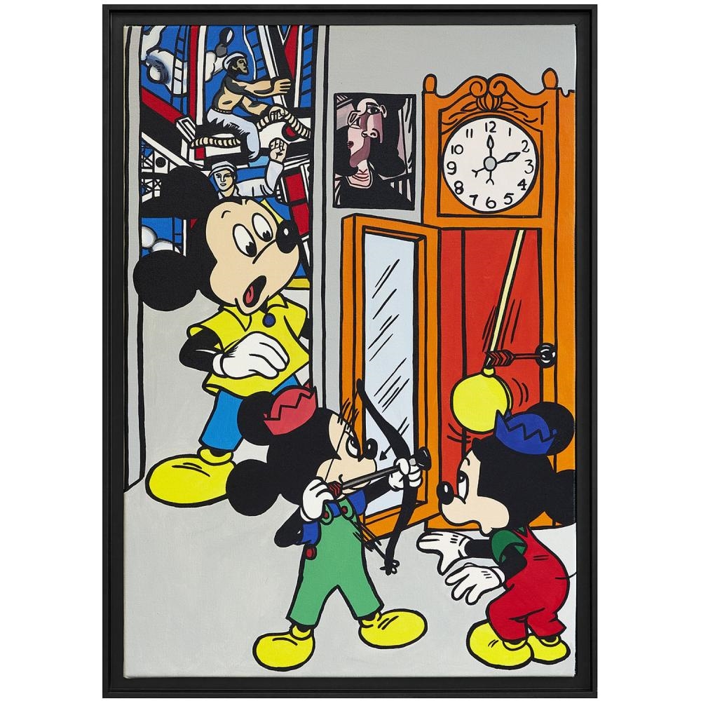 Gudmundur Gudmundsson | Mickey Family (2007) | MutualArt