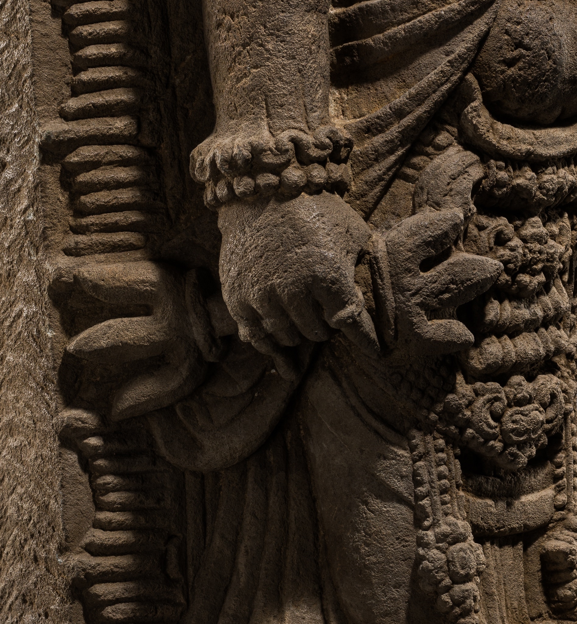Indonesian School | A RARE ANDESITE FIGURE OF THE DIVINE SAGE AGASTYA ...
