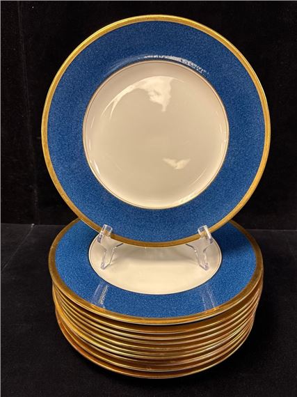Jack Glynn | Coalport Athlone Blue Plates | MutualArt