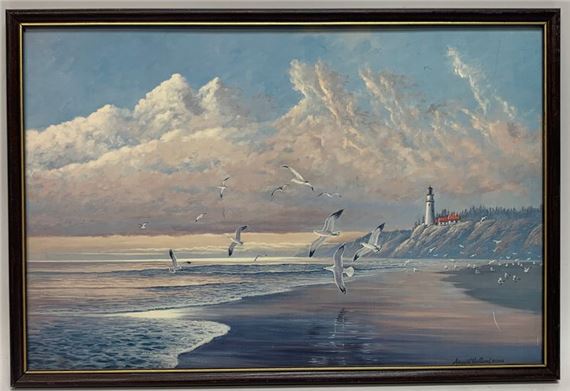 August Holland | August Holland. Lithograph. From Sea to Shining Sea ...