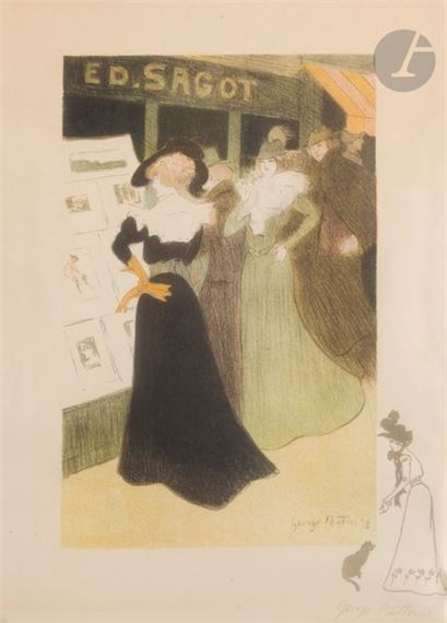 George Bottini | La Vitrine de Sagot (1898) | MutualArt