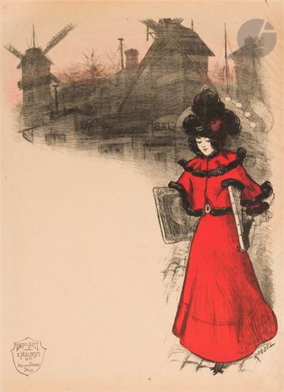 Auguste Roedel | The Moulin de la galette (1896) | MutualArt