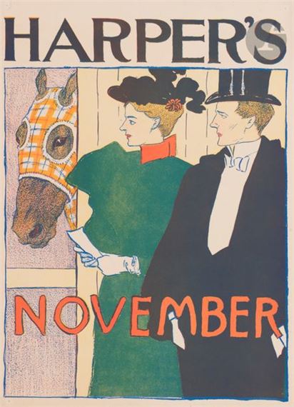 Edward Penfield | Harper's November (1895) | MutualArt