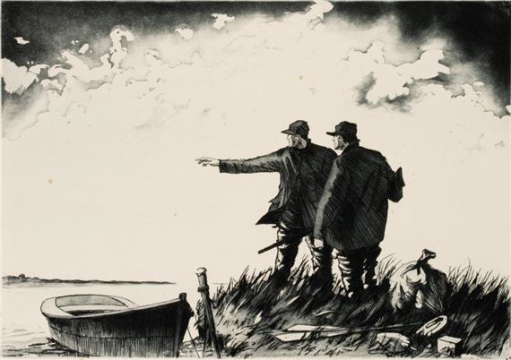 Churchill Ettinger | PENCIL SIGNED ETCHINGS | MutualArt