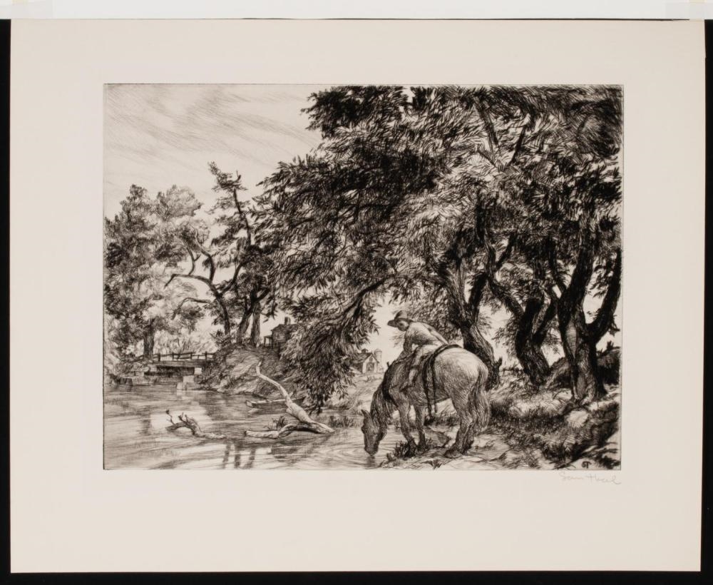 Sam Thal | PENCIL SIGNED AAA ETCHINGS (3) (1946 - 1948) | MutualArt