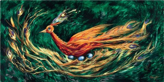 Arthur Kraft | ARTHUR KRAFT (1922-1977) ACRYLIC ON CANVAS (1971 ...