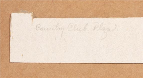 Ilah Marian Kibbey | ILAH MARIAN KIBBEY (1888-1958) COUNTRY CLUB PLAZA ...