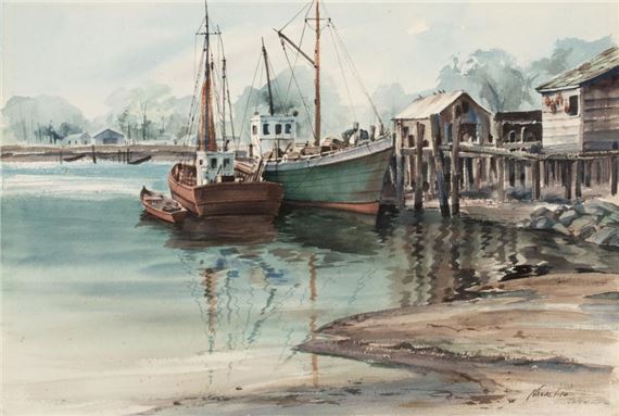 Nanae Ito | NANAE ITO (Born 1939) WATERCOLOR ON PAPER (Late 20th ...