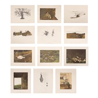 Andrew Wyeth | PUMPKIN VINE (1943) | MutualArt