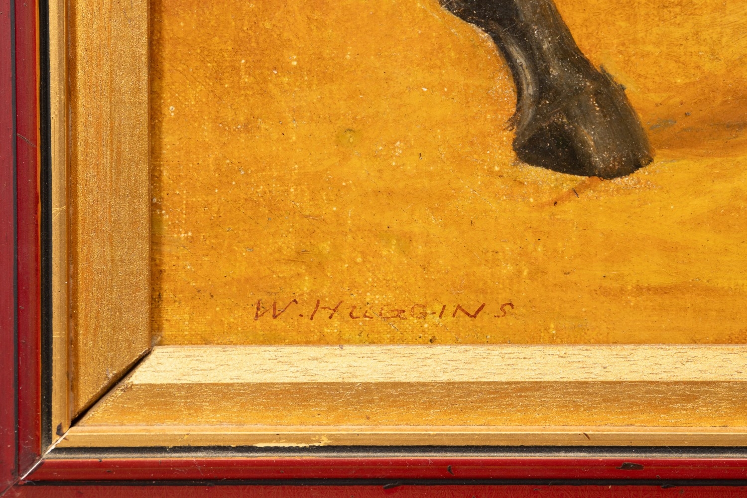 William Huggins | Untitled - Portrait of a Horse - circa 1850, oil on ...