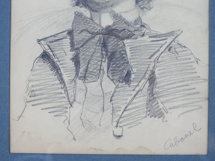 Pierre Cabanel | or Alexandre CABANEL Portrait of a young man (self ...