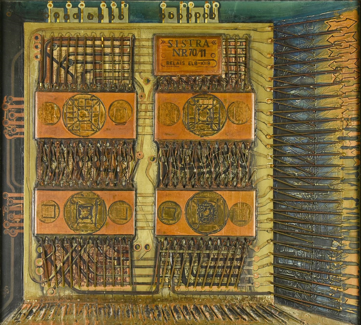 Siegfried Strasser | SCHALTUNG - ELB 101 B (1970) | MutualArt
