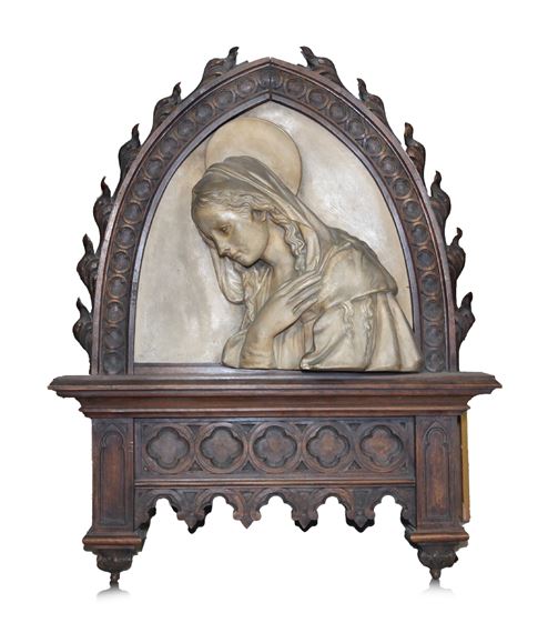 Alceo Dossena | Madonna at prayer | MutualArt