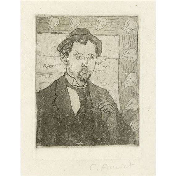 Cuno Amiet | Portrait Oscar Kurt (Circa 1895) | MutualArt