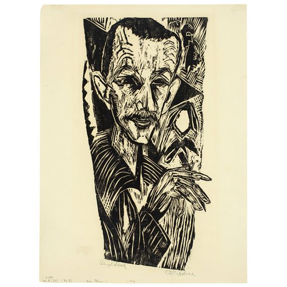 Ernst Ludwig Kirchner | Die Geliebte (1915) | MutualArt