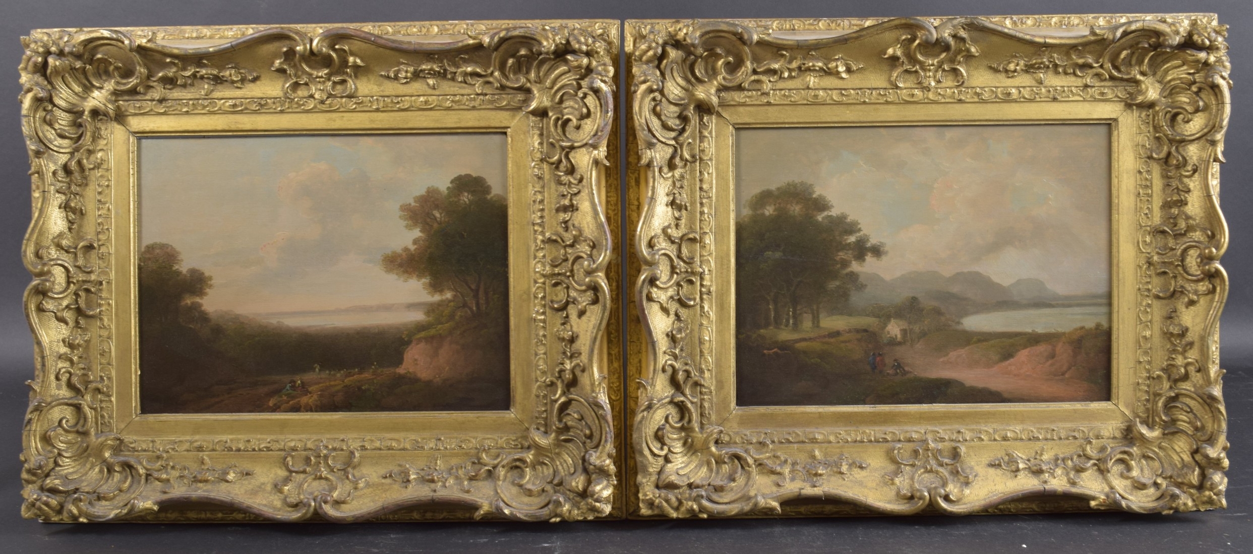 John Rathbone | Pair of coastal landscapes | MutualArt