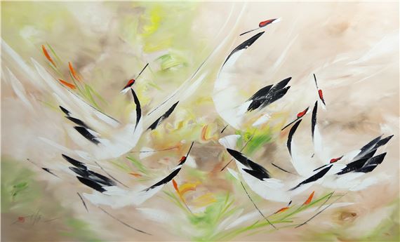 Tan Kay Nguan | Peach Longevity | MutualArt