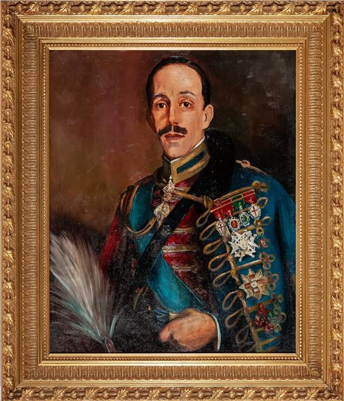 Philip Alexius de Laszlo | Portrait of King Alfonso XIII in Hussar ...