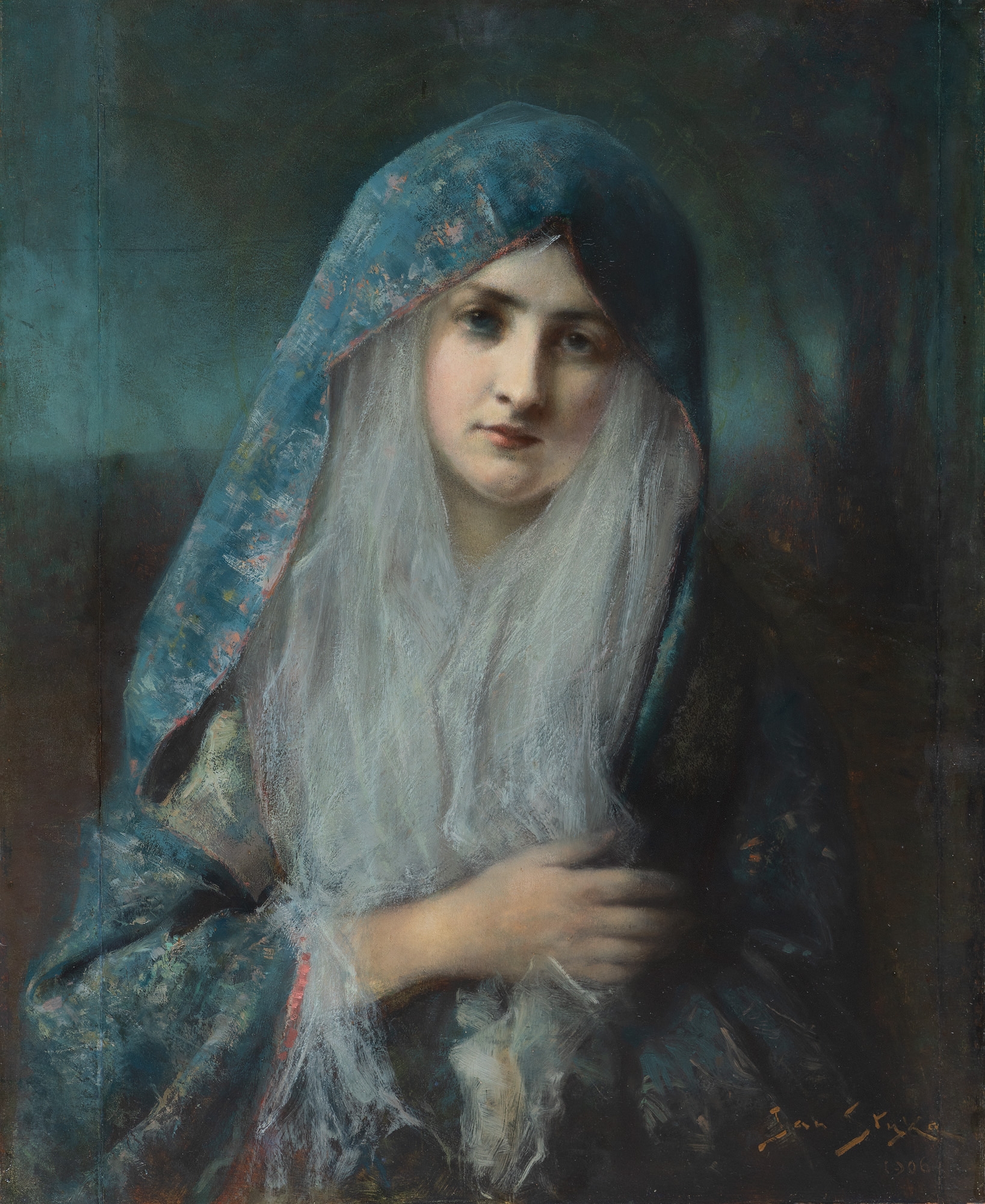 Jan Styka | MADONNA (1906) | MutualArt