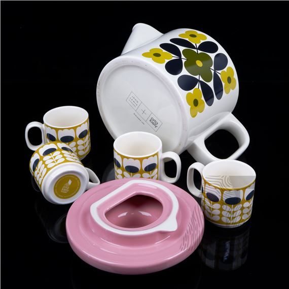 Orla Kiely | Irish Designer Orla Kiely Ceramic Lidded Coffee Pot Along ...