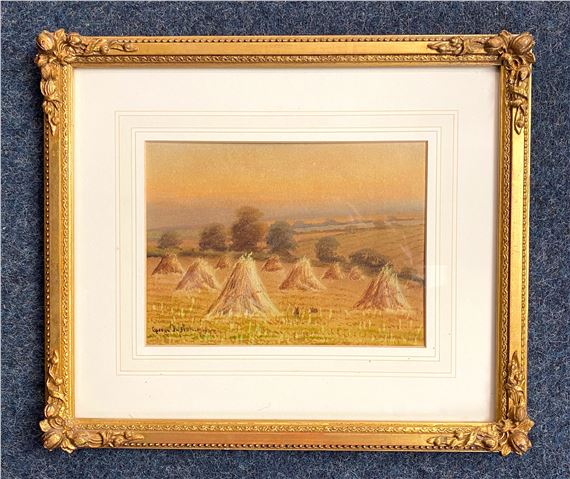 George Oyston | A Surrey Cornfield | MutualArt