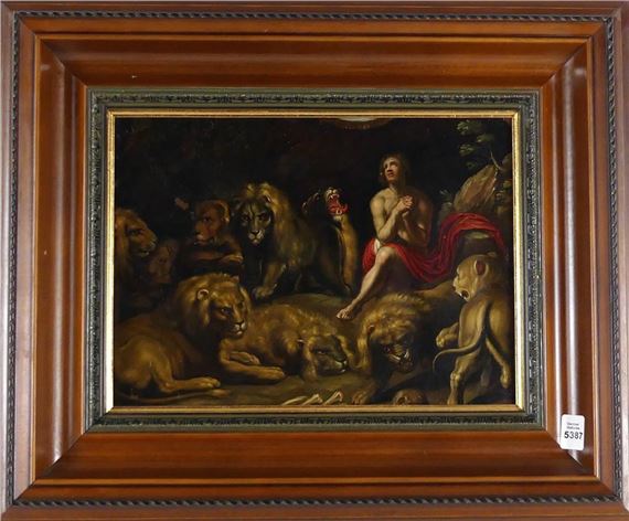 Peter Paul Rubens | Daniel in the Lion's Den | MutualArt