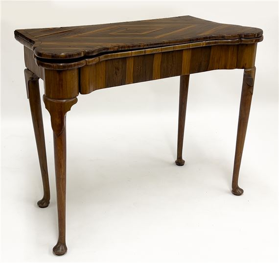 George | RARE ENGLISH GEORGE II COCUS WOOD GAMING TABLE (Circa 1725 ...