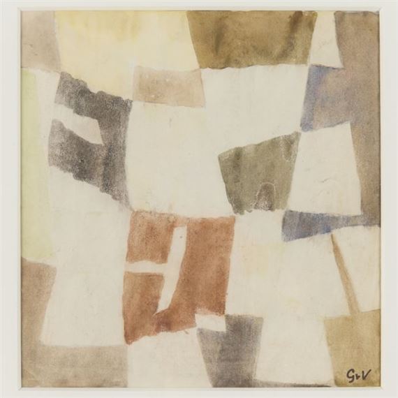 Geer Van Velde | . Composition (1955 - 1960) | MutualArt