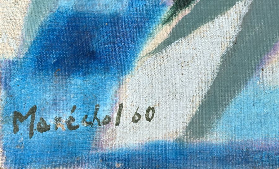 Claude Maréchal | Flight of seagulls (1960) | MutualArt