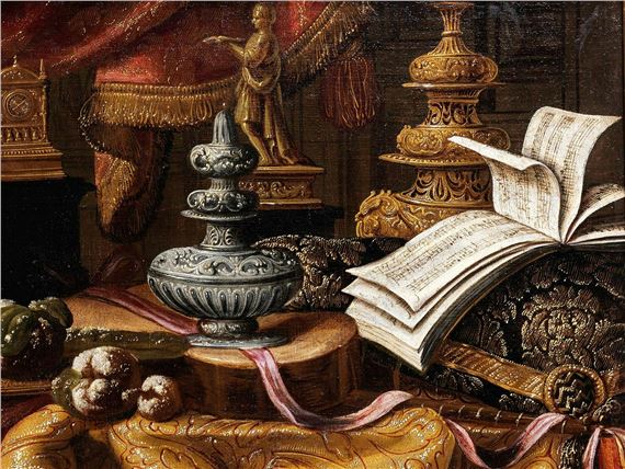 Carlo Manieri | REICHES PRUNKSTILLLEBEN (1662) | MutualArt