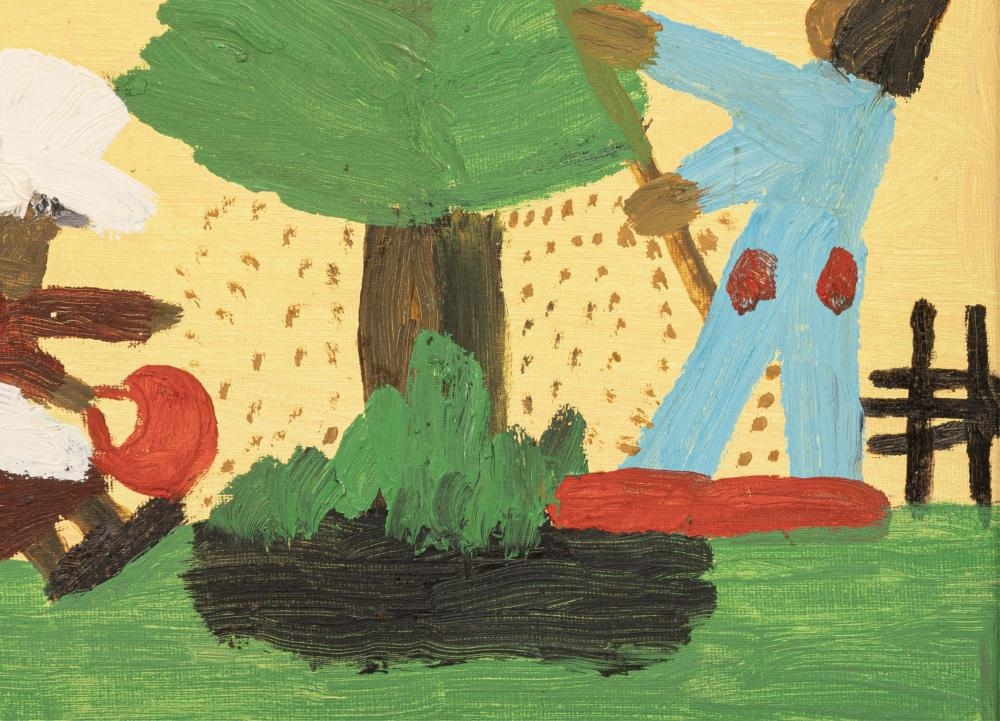 Clementine Hunter | Pecan Picking | MutualArt