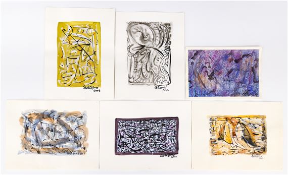 Joseph de la Torre | 6pc Joeseph de la Torre Signed Watercolors etc ...