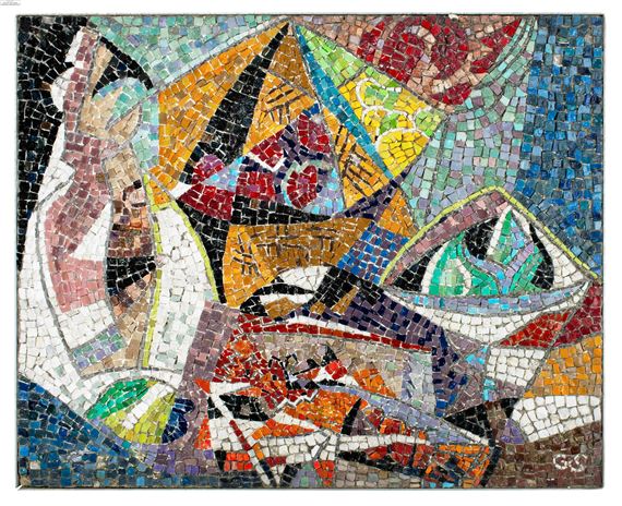 Gino Severini | Portrait of Paul Fort (1913 - 1914) | MutualArt