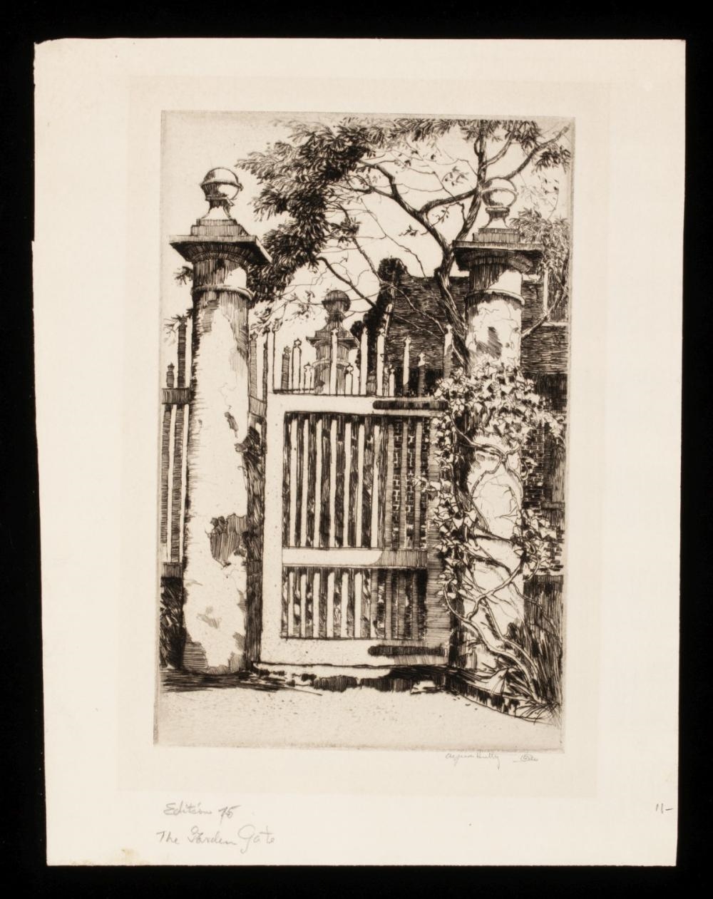 Alfred Heber Hutty | PENCIL SIGNED ETCHING (Circa 1924) | MutualArt