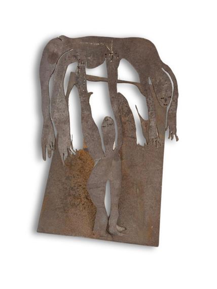 Menashe Kadishman | Akeida (1932 - 2015) | MutualArt