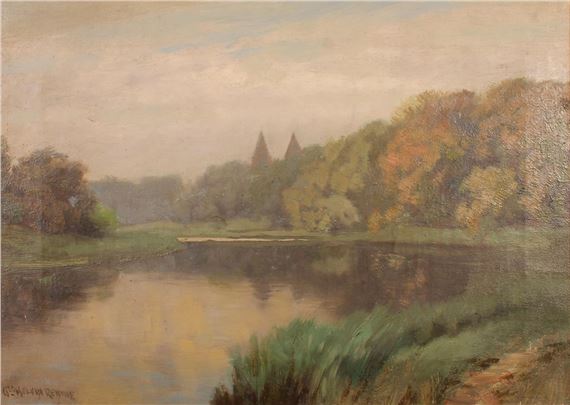 George Melvin Rennie | Old Machar Cathedral Donside (1874) | MutualArt