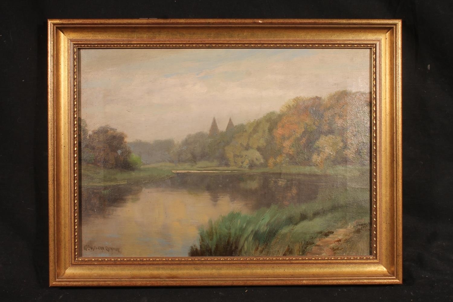 George Melvin Rennie | Old Machar Cathedral Donside (1874) | MutualArt