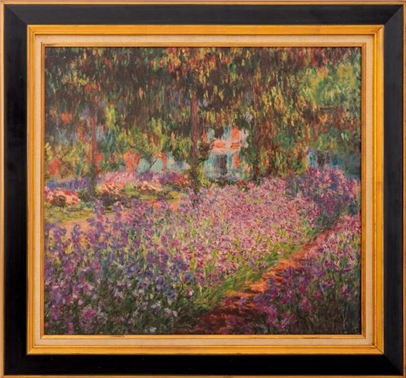 Claude Monet | After Claude Monet The Artists's Garden... Oil | MutualArt