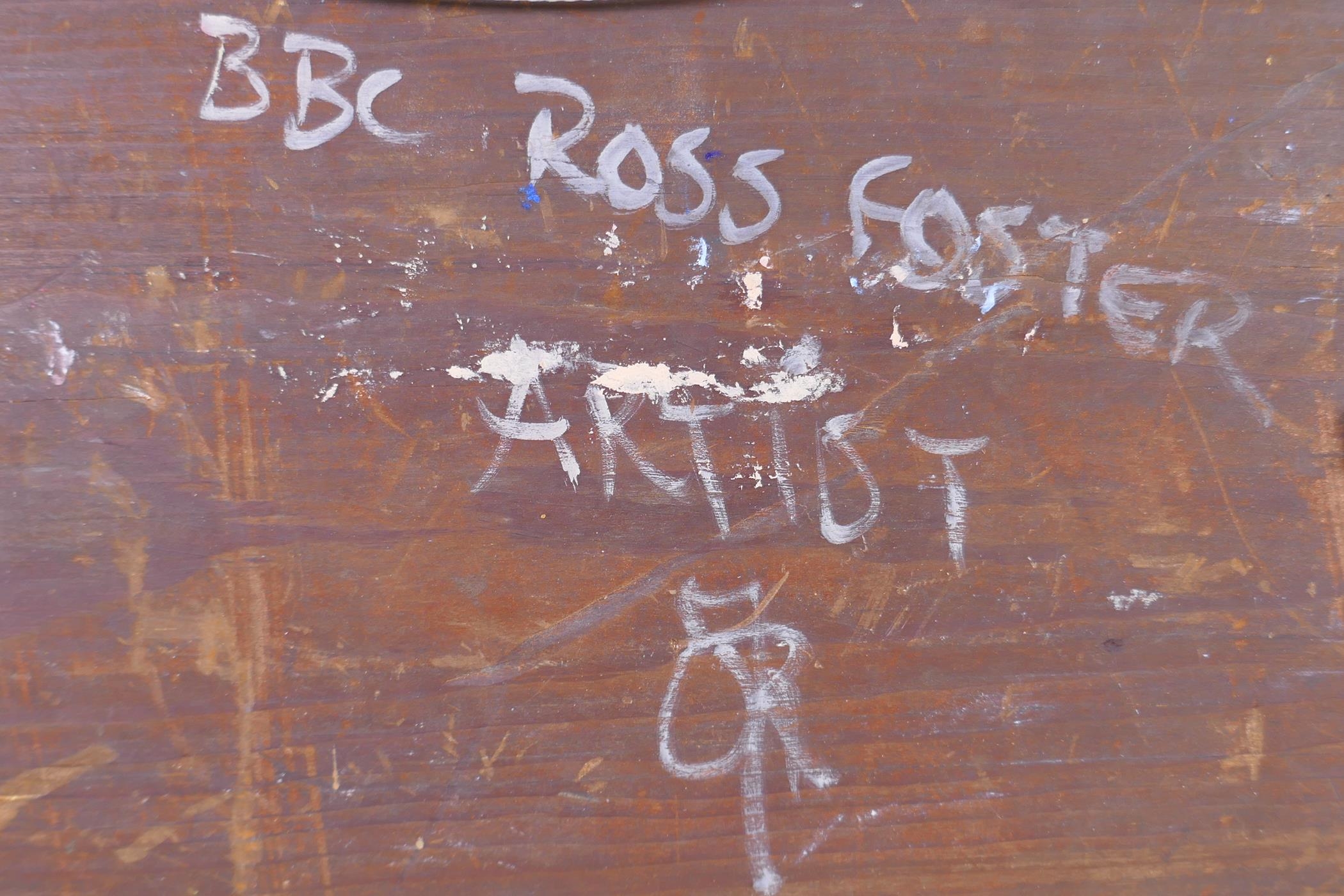 Ross Foster | figures on a beach | MutualArt