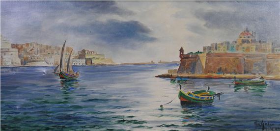 Joseph Galea | Valletta Harbour | MutualArt