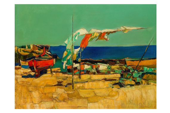 Nicola Simbari | The Washing Line | MutualArt