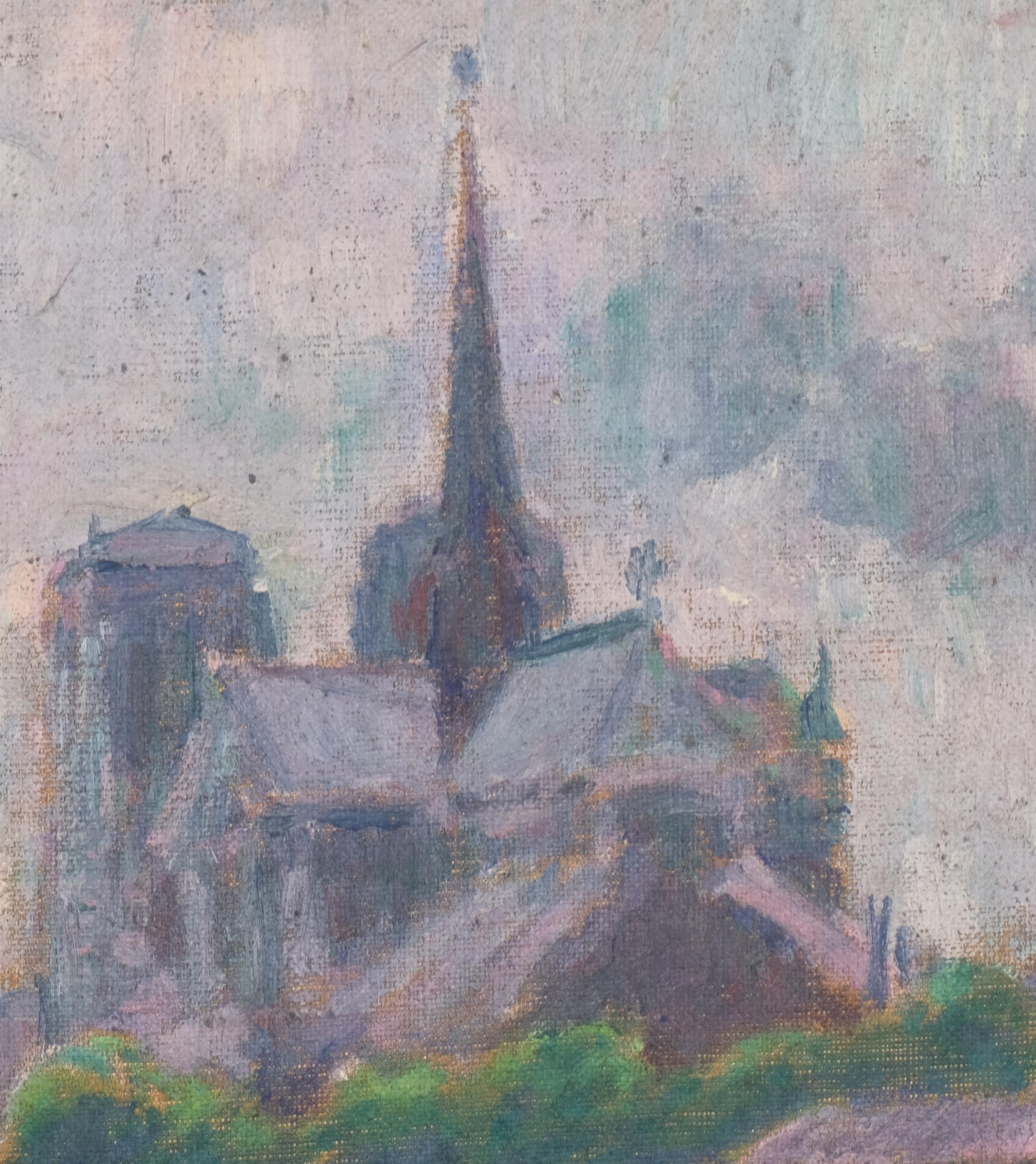 Frank Griffith | double-sided oil on canvas | MutualArt