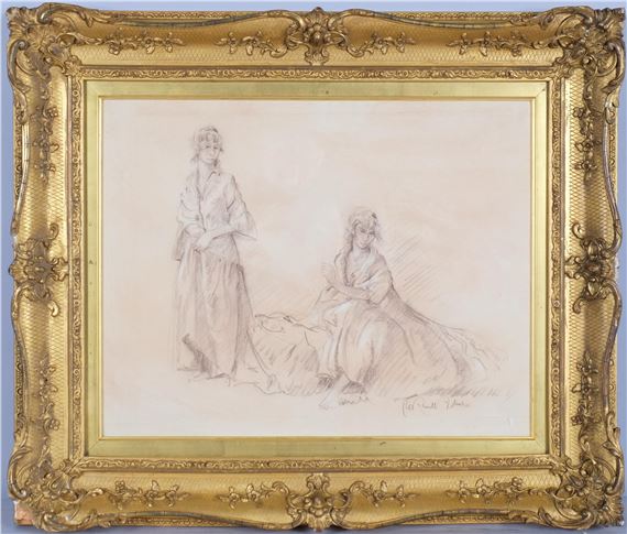 William Russell Flint | BATHING BELLES | MutualArt