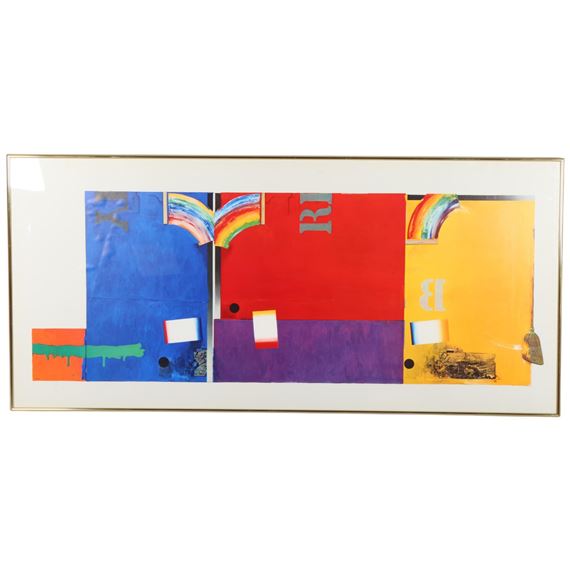 Jasper Johns | JASPER JOHNS a large format poster for the Stedelijk ...