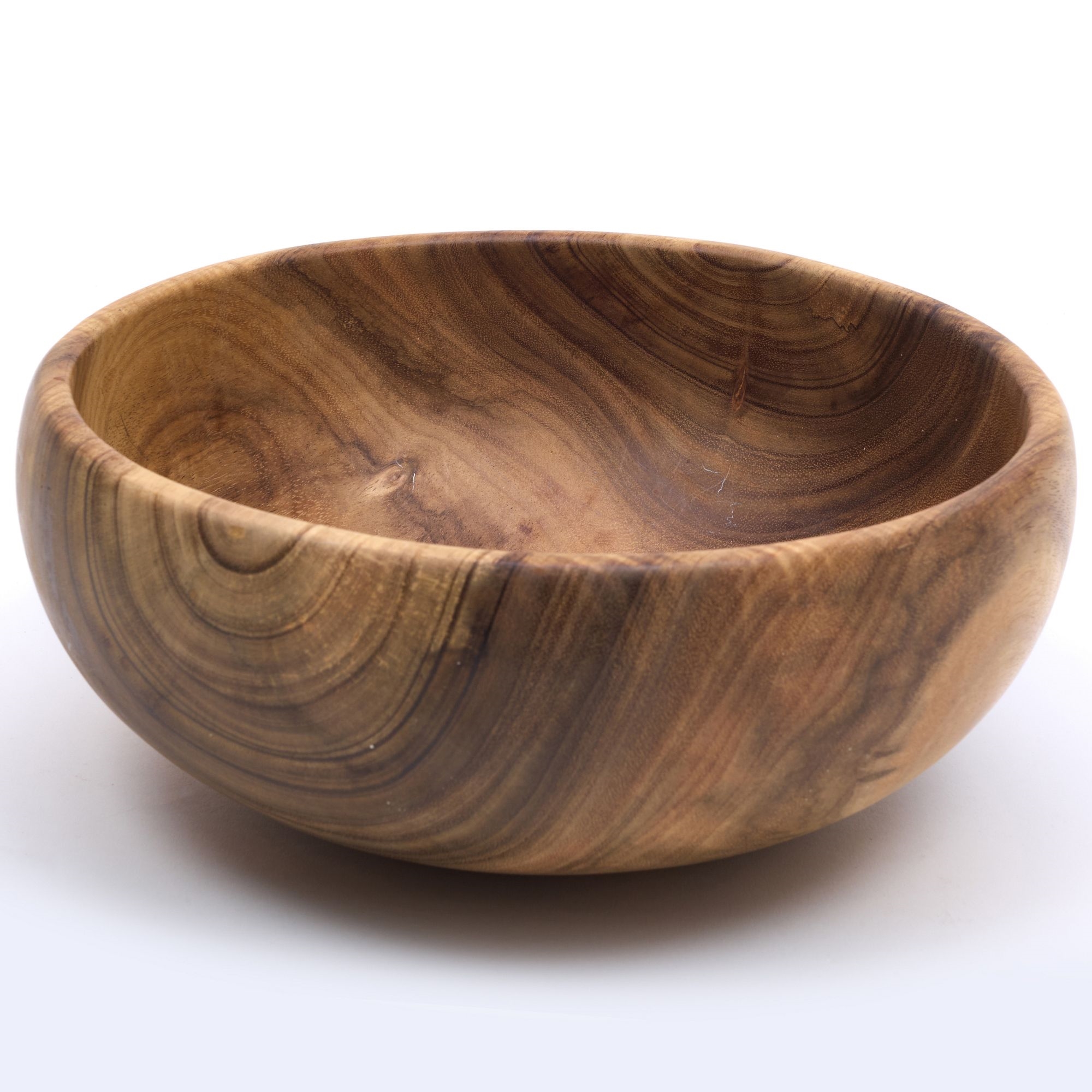Aaron Hammer | Hawaiian Carved Koa Bowl (1042) | MutualArt