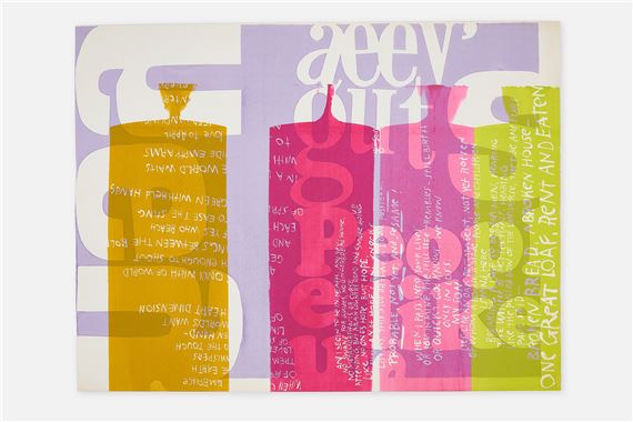 Corita Kent | one great loaf (1965) | MutualArt