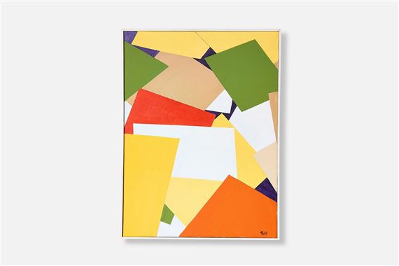 Beverly Politi | Untitled (Hard Edge (1970s) | MutualArt