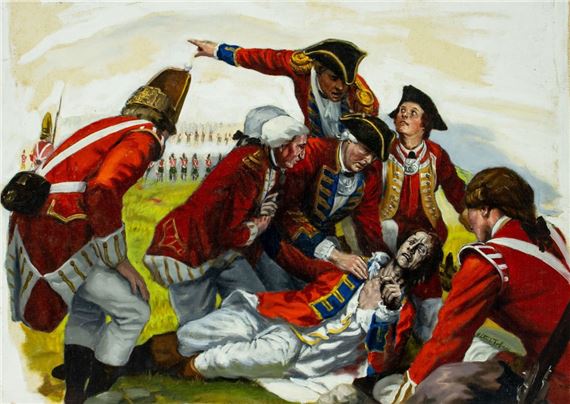 Alton Stanley Tobey | Death of General Wolfe | MutualArt