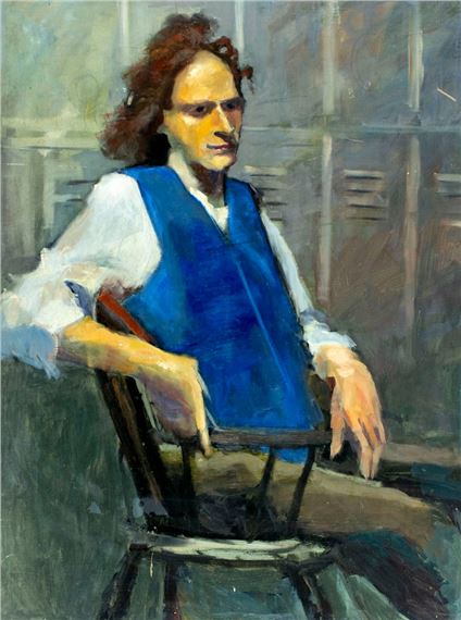 John Reilly | Portrait of Seated Man | MutualArt